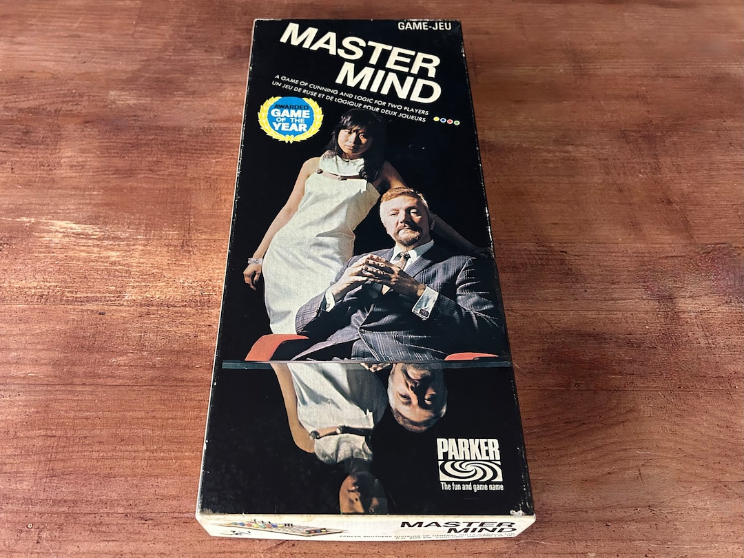Vintage Board Game Mastermind Master Mind '70s Board Game - Etsy