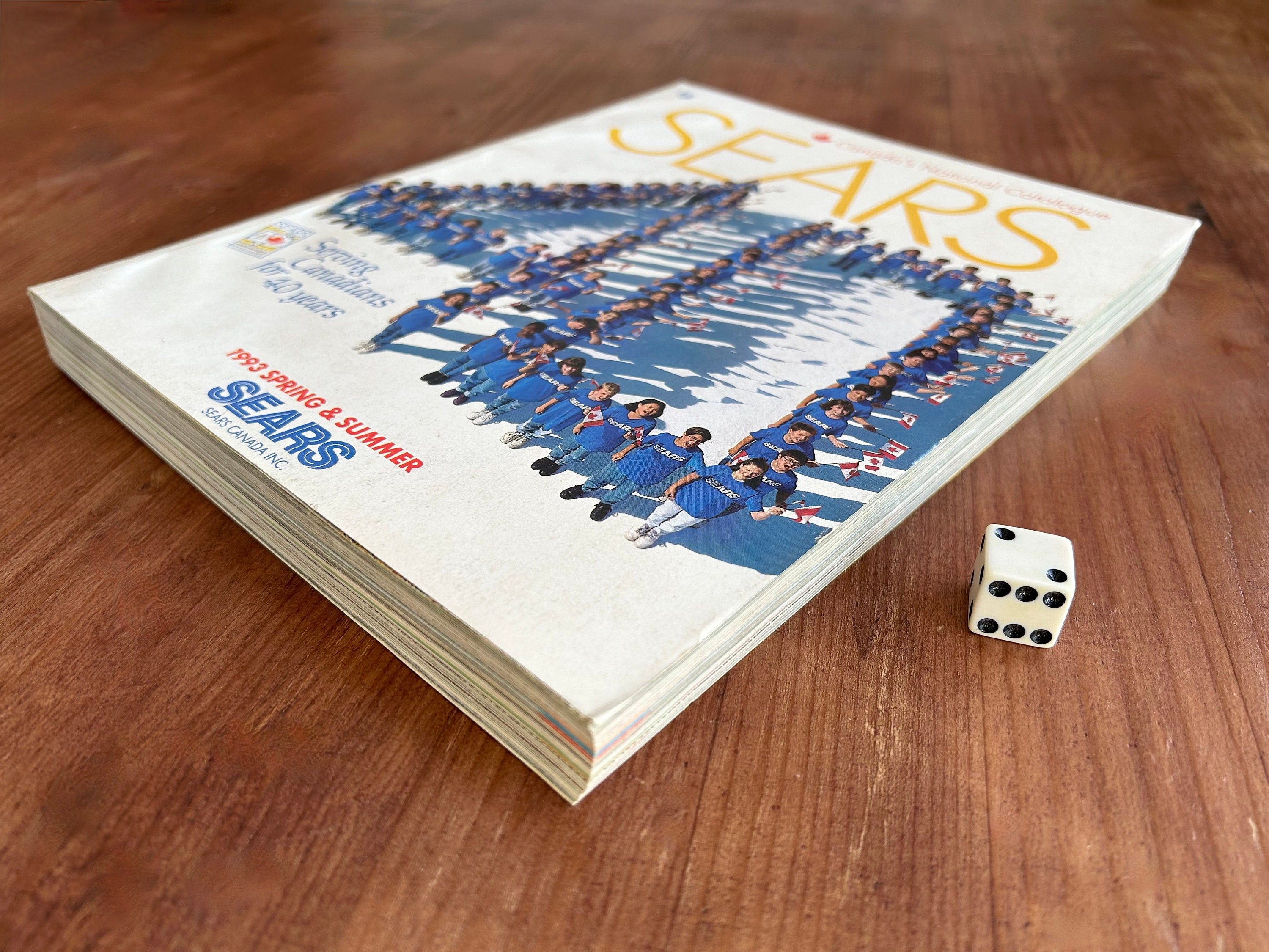 Vintage 1993 Original Canada’s National Catalog SEARS 40 Years “spring ...