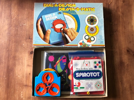 Vintage Educational Design Drawing Toy Spirotot - Etsy