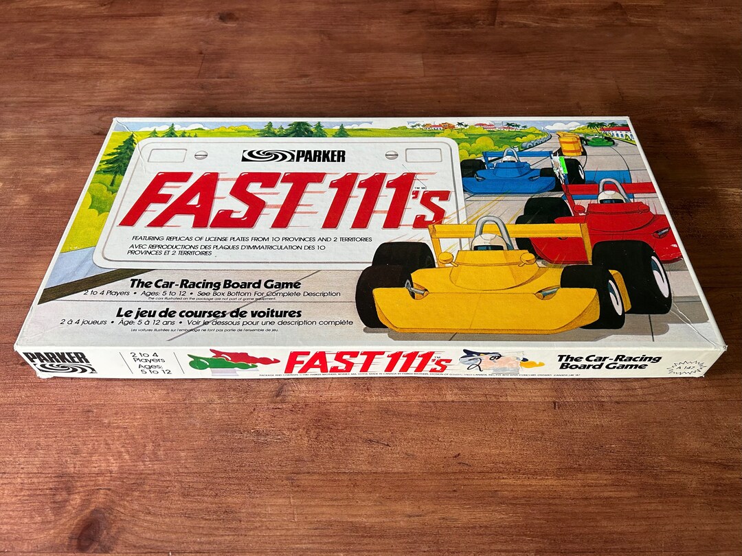 Vintage Vintage Board Game FAST 111's 1981 - Board Game FAST 111's 1981 ...