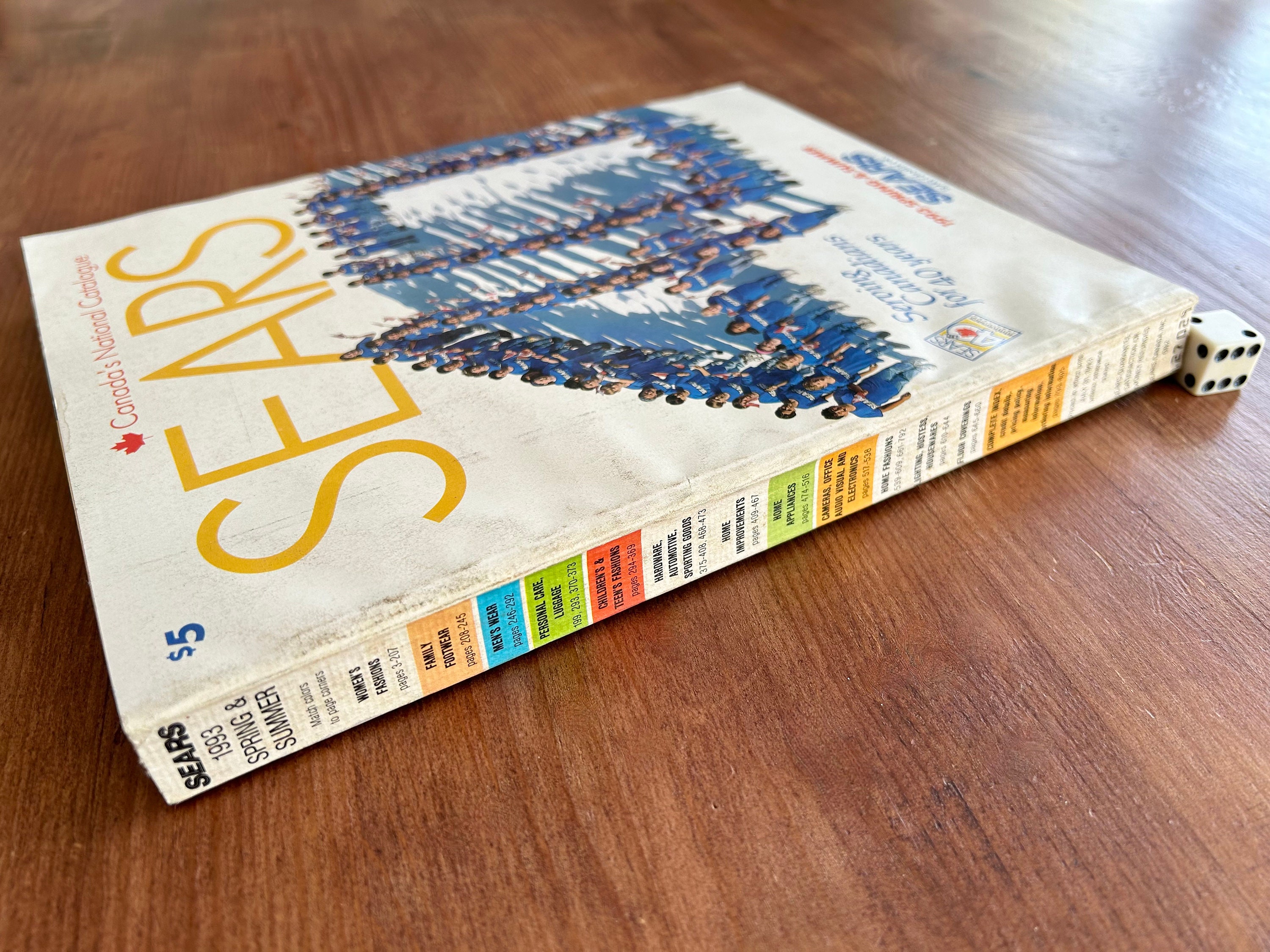 Vintage 1993 Original Canada’s National Catalog SEARS 40 Years “spring ...