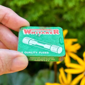 Vintage Set of 6 Small Metal Fuse Boxes Lot De 6 Petites Boites En ...