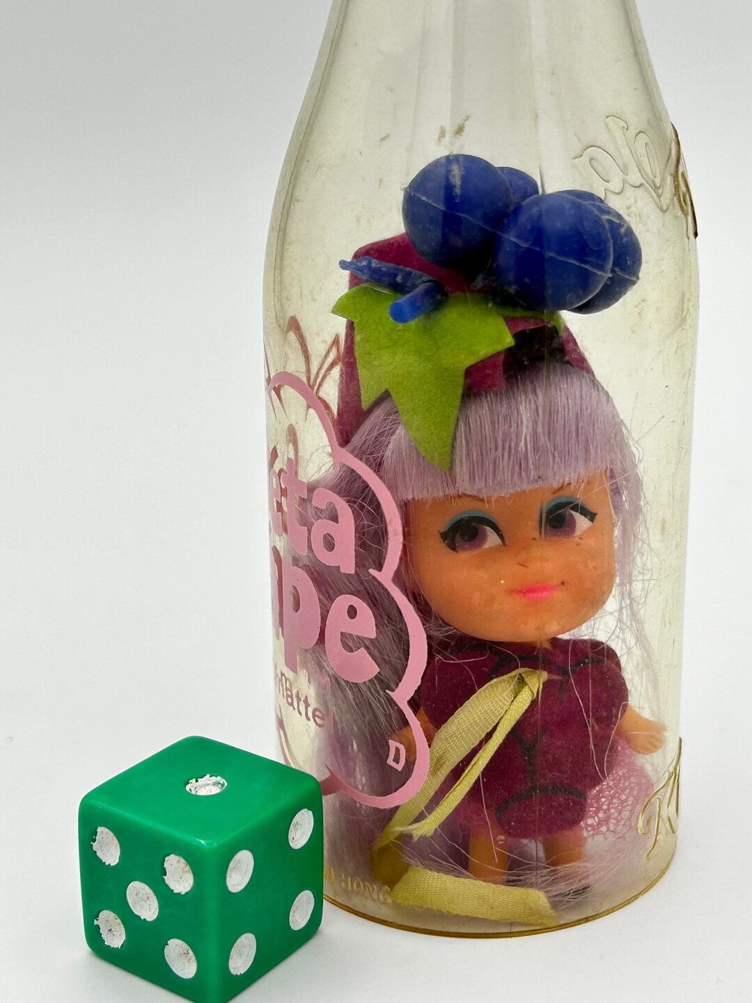 Vintage 1960 Mattel Liddle Kiddles Greta Grape Kola Cola Soda Pop ...