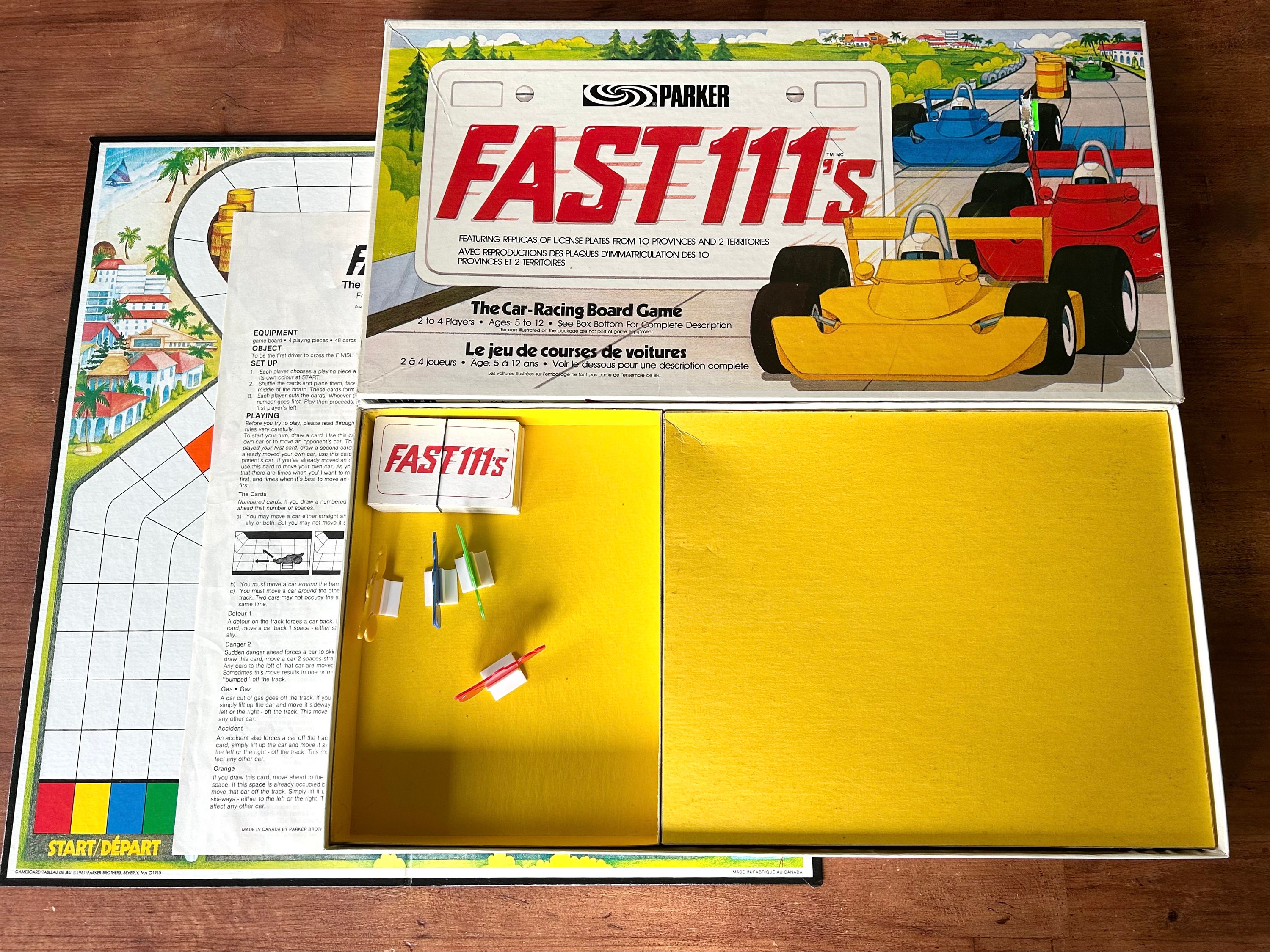 Vintage Vintage Board Game FAST 111's 1981 Board Game FAST 111's 1981 ...