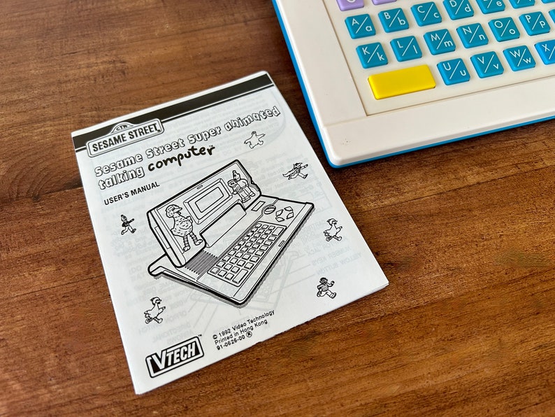 Vintage Sesame Street Super Animated Talking Computer Super Animated ...