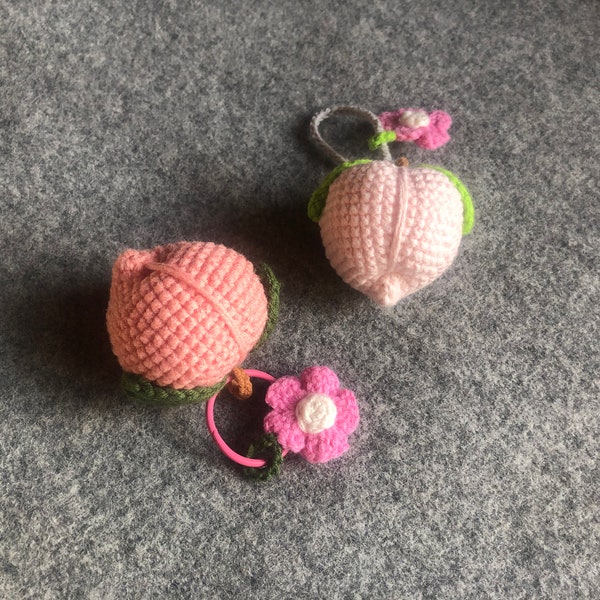 Crochet Keychain - Etsy
