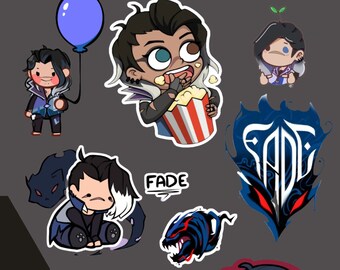 Neon Inspired Sticker Valorant Inspired Neon Fan Art Sticker Cute ...