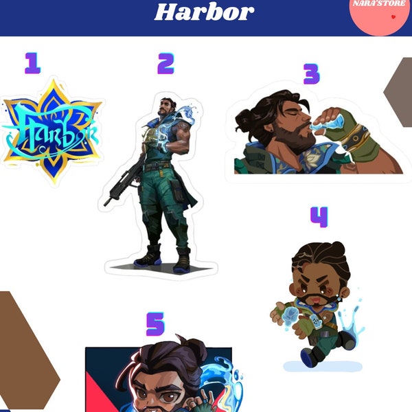 Harbor Sticker Valorant - Etsy