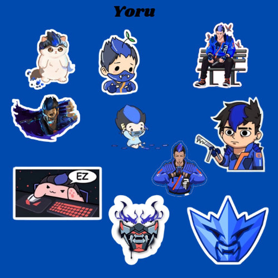YORU VALORANT Sticker | Valorant Pack - Etsy