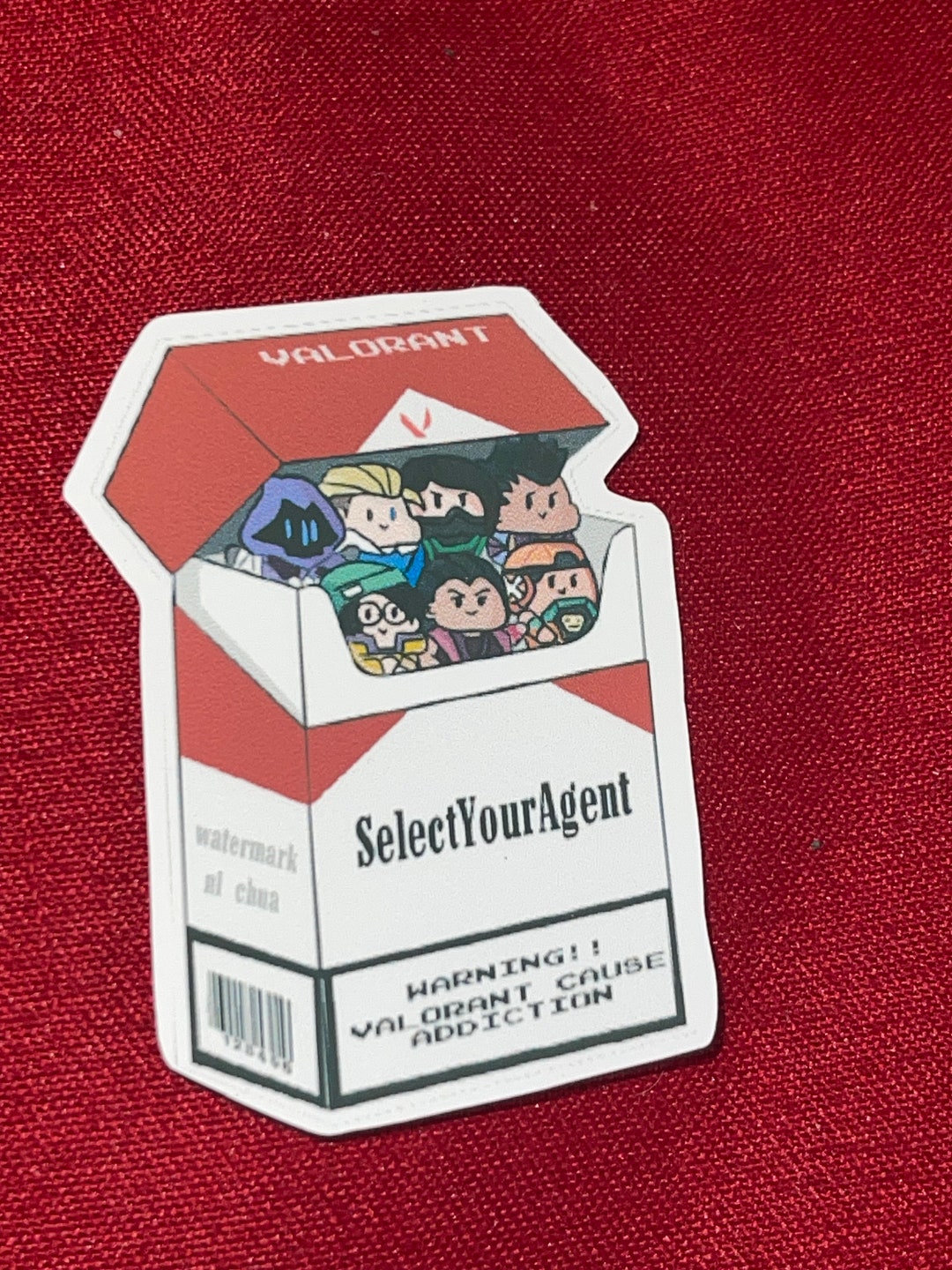 Valorant Cigarette Pack Sticker - Etsy