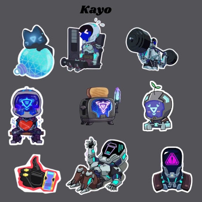 KAY/O VALORANT Meme Sticker - Etsy