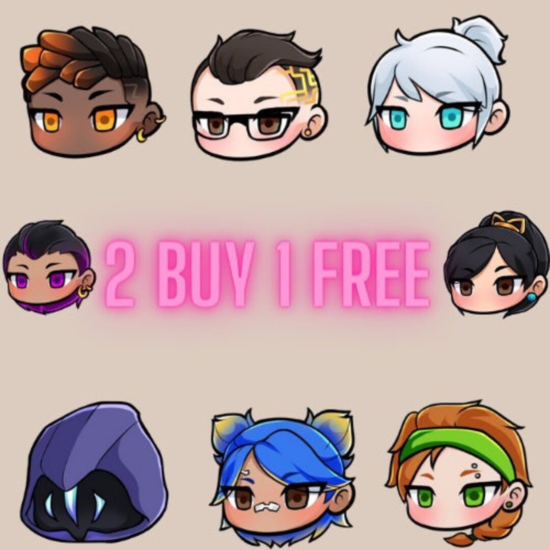 Cute Valuing Sticker | Skye, Omen, Neon, Sage, Jett, Phoenix, Reyna ...