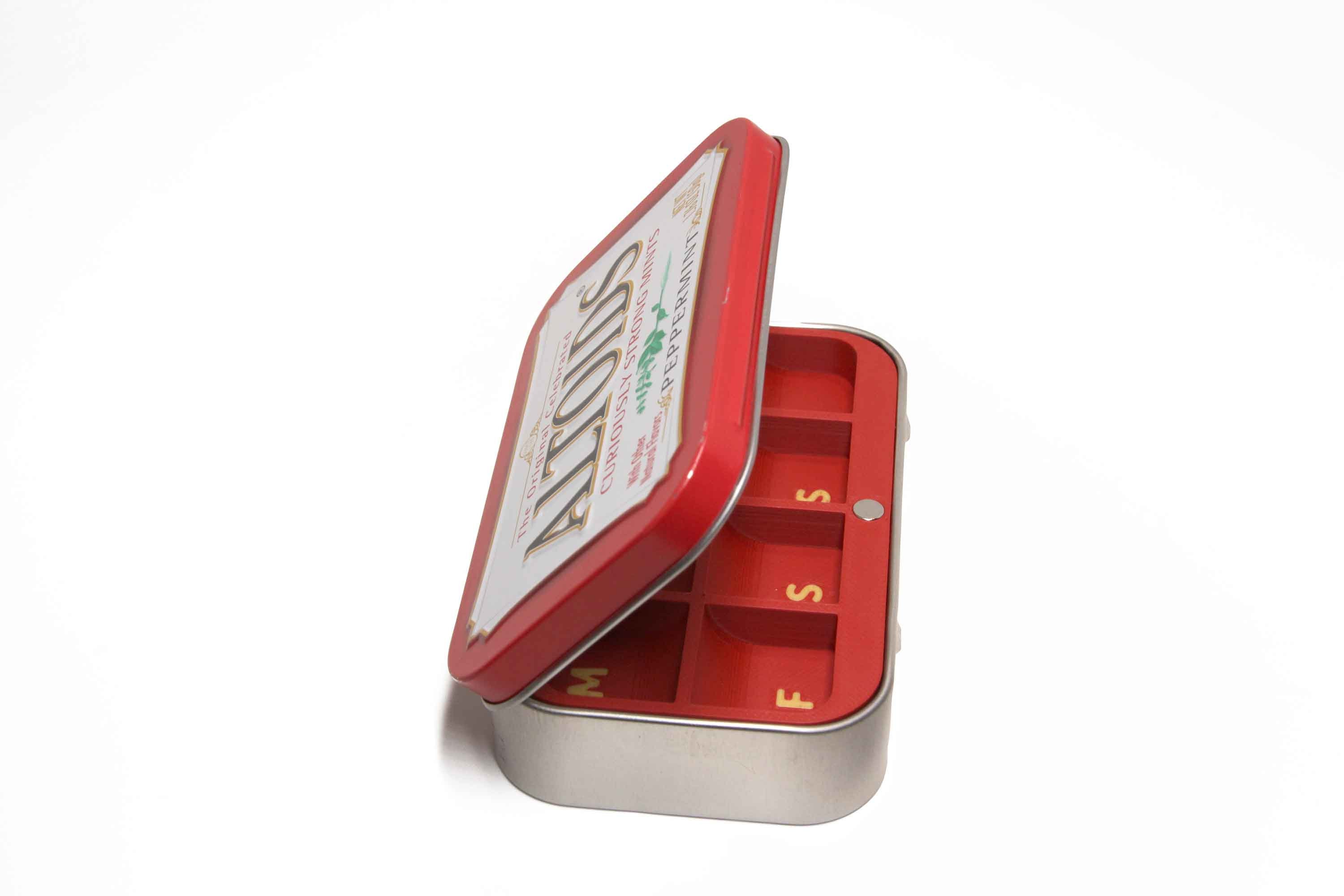Altoids Tin Pill Storage Insert Ingenious Design for Organized ...