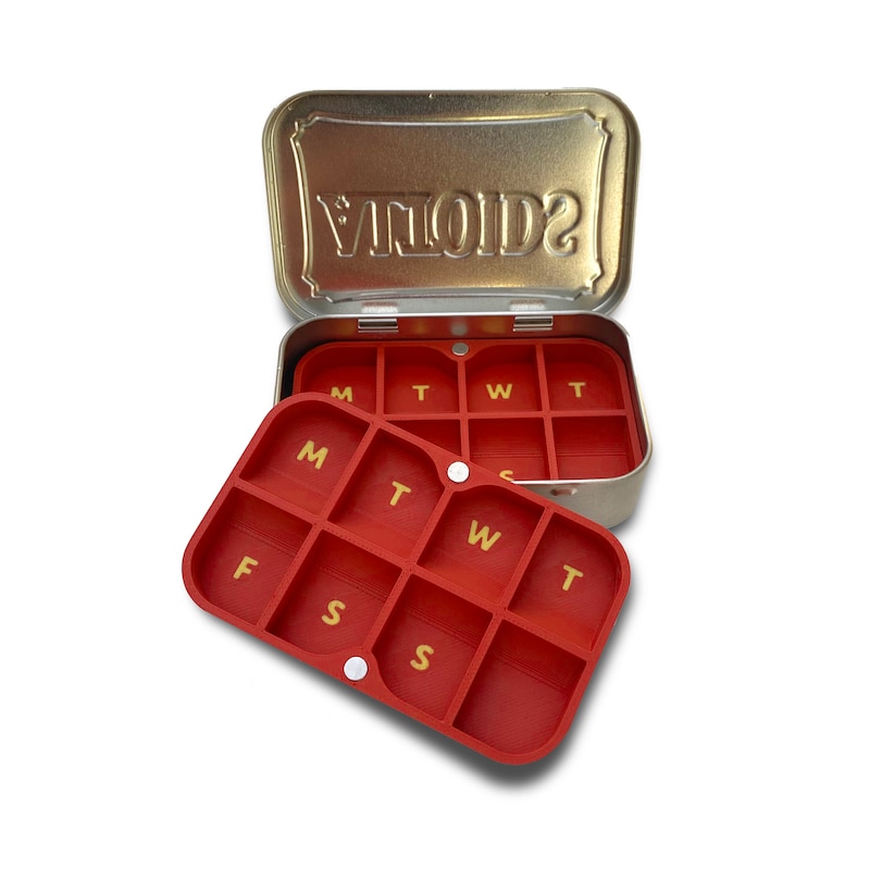 Altoid Tin Pill Storage - Etsy