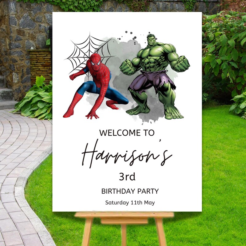Superhero Welcome - Etsy