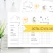 Skincare Routine Checklist Printable Download | Sun and Moon Digital ...
