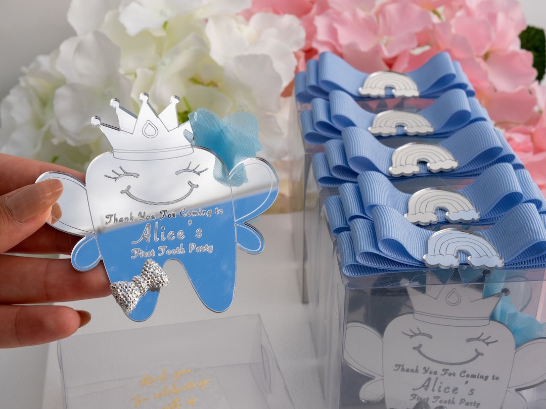 First Tooth Party, Tooth Fairy Favors, First Tooth Party Gifts ...