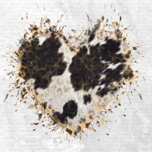 Cowhide Pattern Distressed Background Png, Cowhide Png Bundle, Cowhide ...