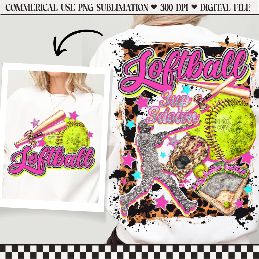 Retro Softball Preppy PNG, Softball Mama Clipart, Boujee Softball Png ...