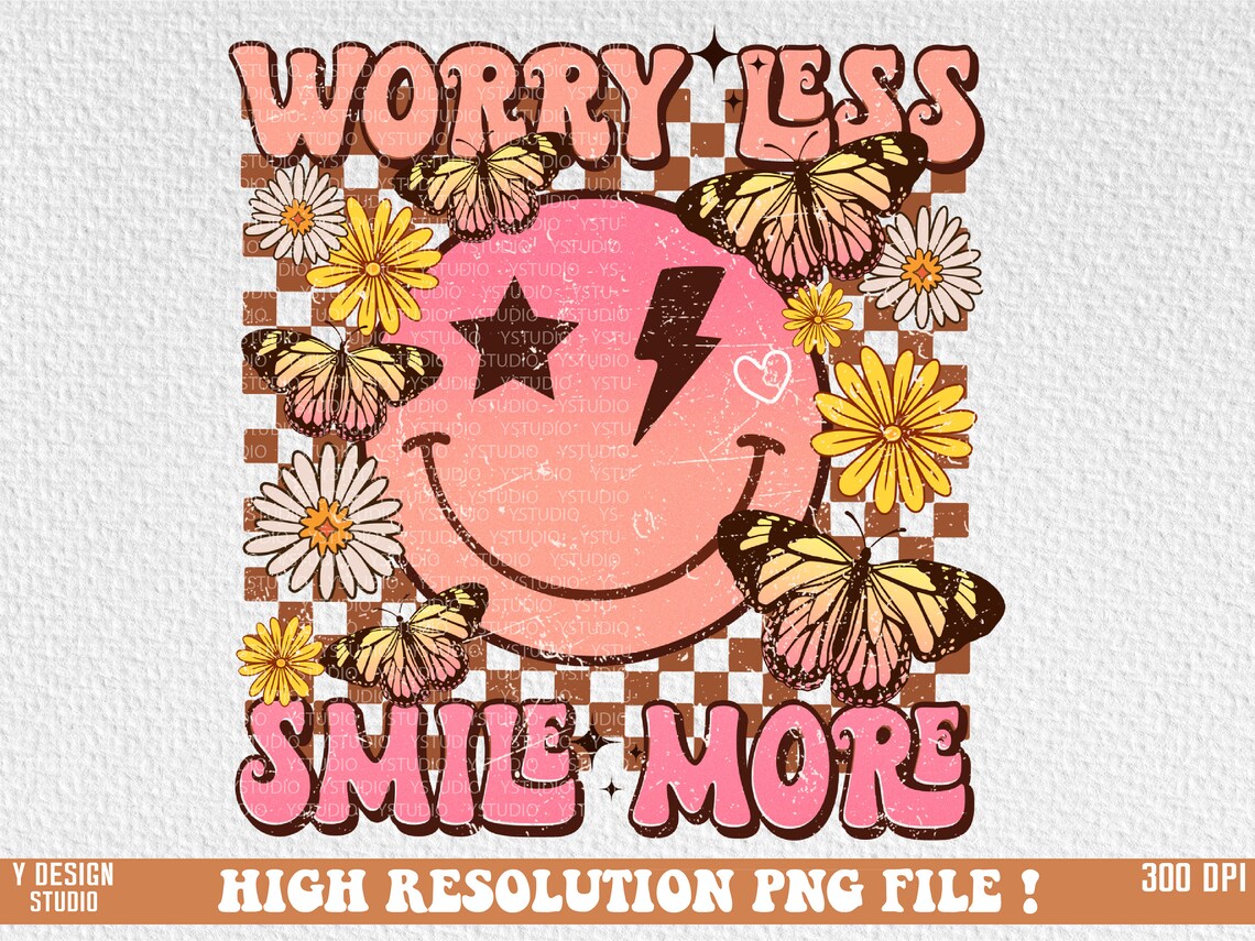 Retro Smile Face Png Leopard Smile Face PNG Smile Face - Etsy