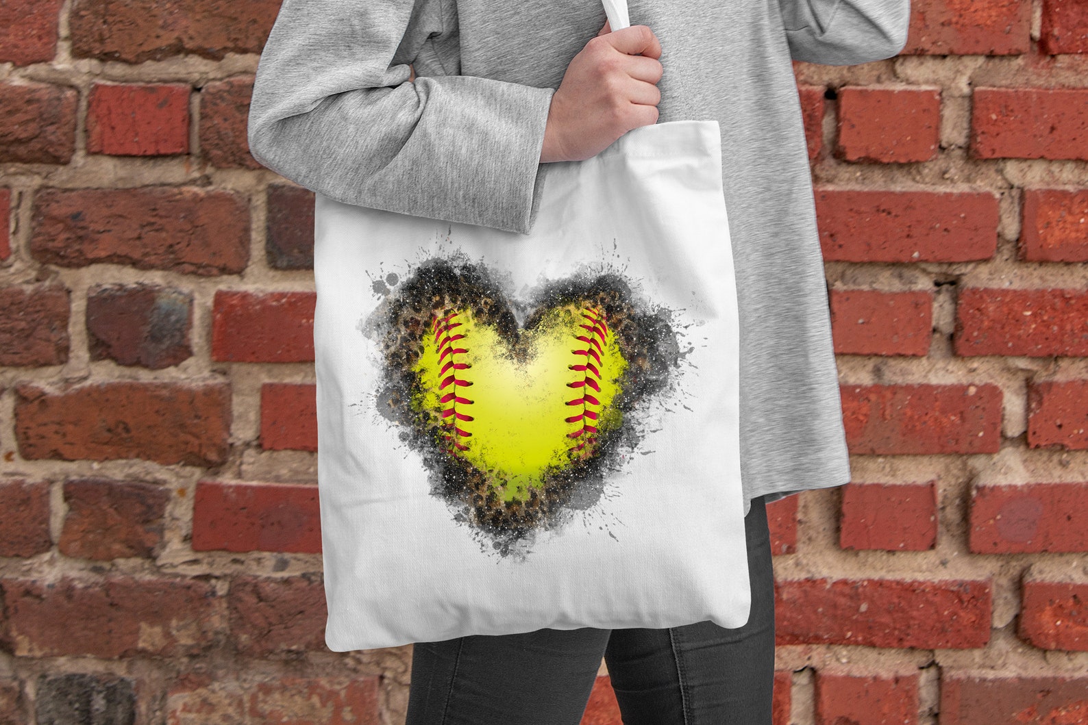 Leopard Softball Background Png Distressed Softaball Cheetah - Etsy