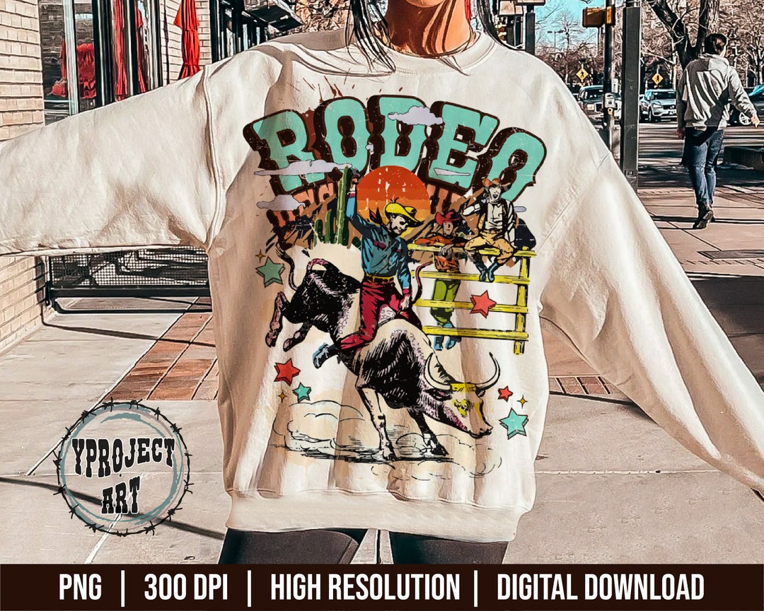Western Rodeo Design Png, Sublimation Western Design Png, Western ...