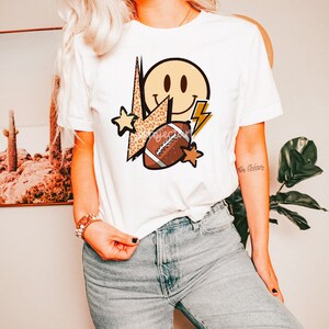 Touchdown Season PNG, Retro Football PNG, Front & Back Design Png, Game ...