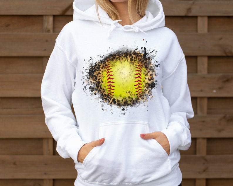 Leopard Softball Background Png Distressed Softaball Cheetah - Etsy