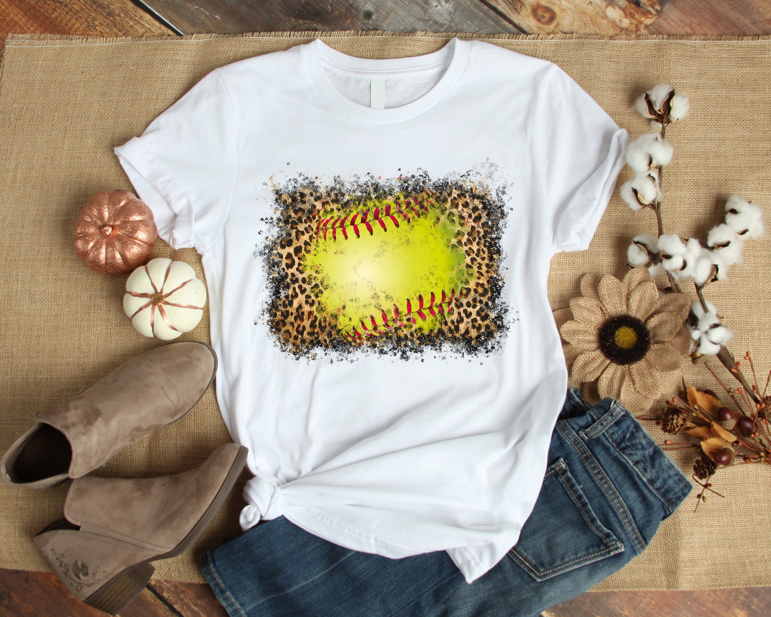 Leopard Softball Background Png Distressed Softaball Cheetah - Etsy