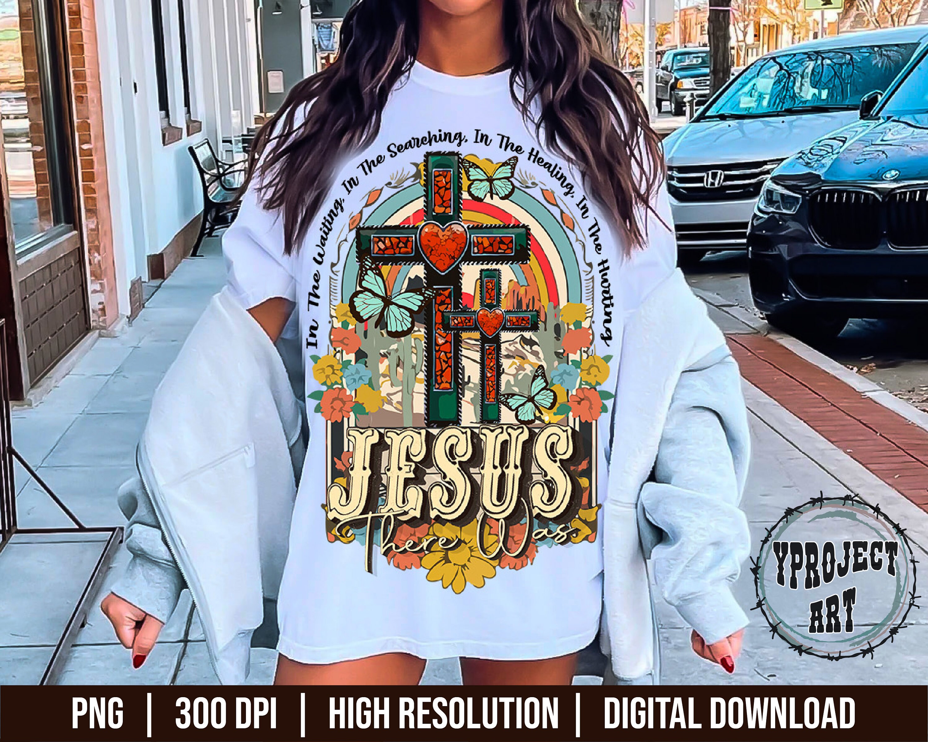 Jesus PNG There Was Jesus PNG in the Waiting in the - Etsy Australia
