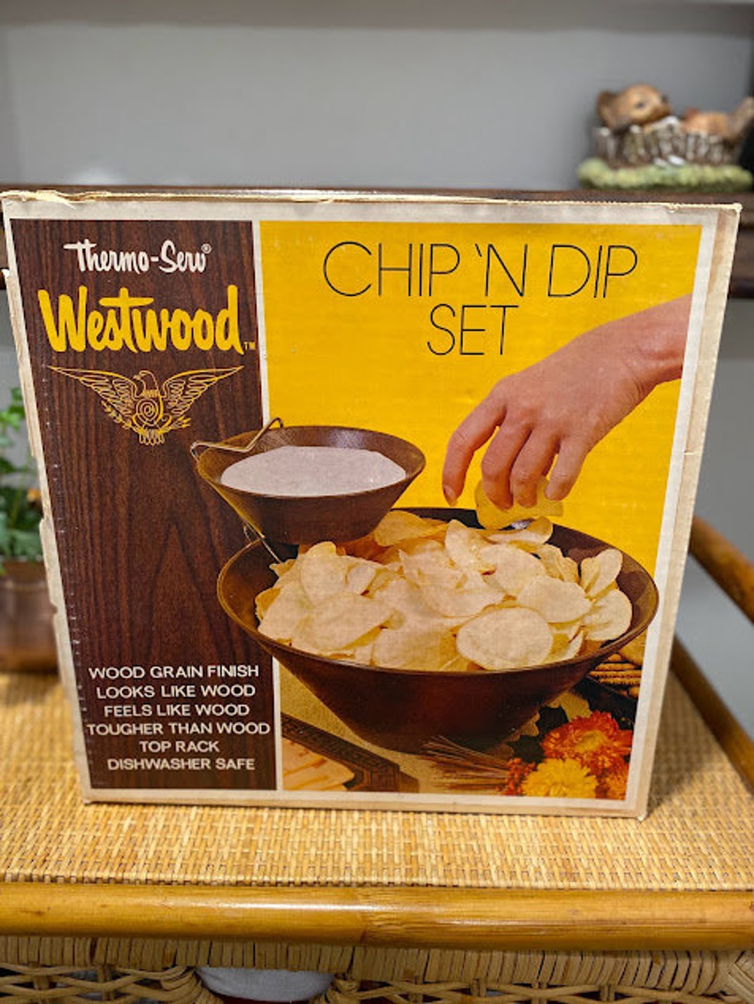 RARE Vintage Thermo-serv Westwood Chip and Dip Set - Original Packaging ...