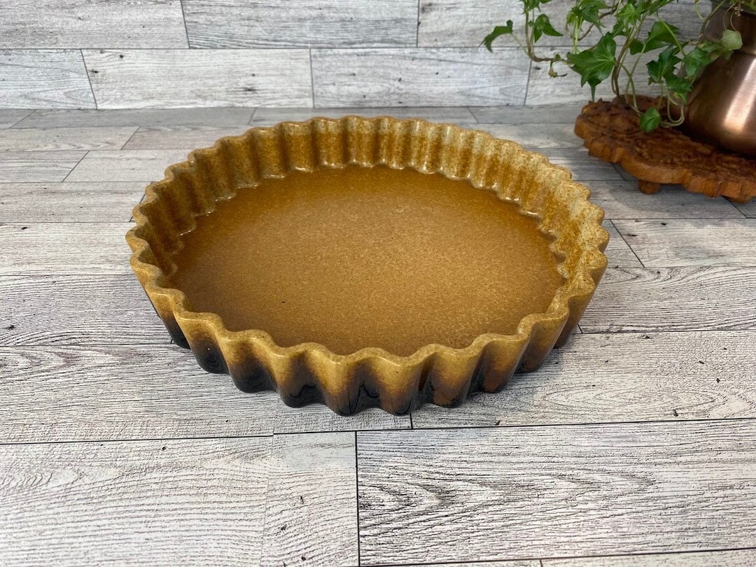Vintage Treasure Craft Ceramic Pie/tart Dish Item 878 - Etsy