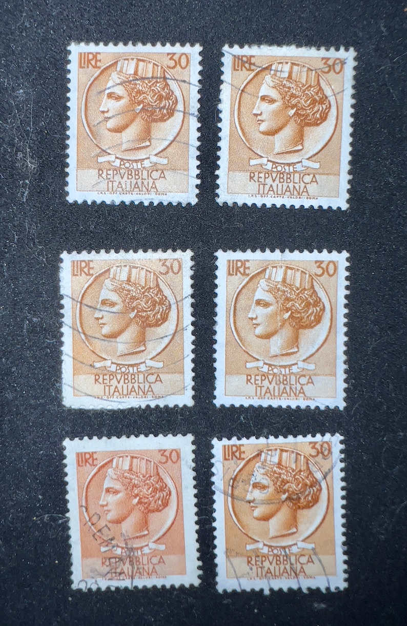 Italian Stamps/ Italien Stamps - Etsy