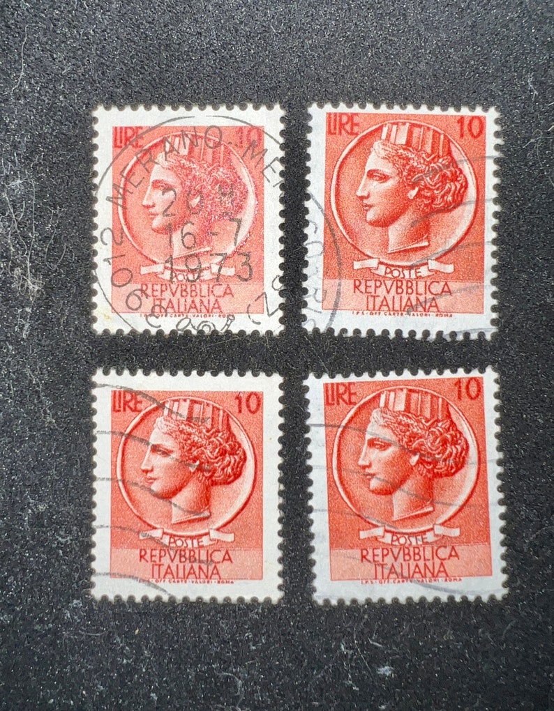 Italian Stamps/ Italien Stamps - Etsy