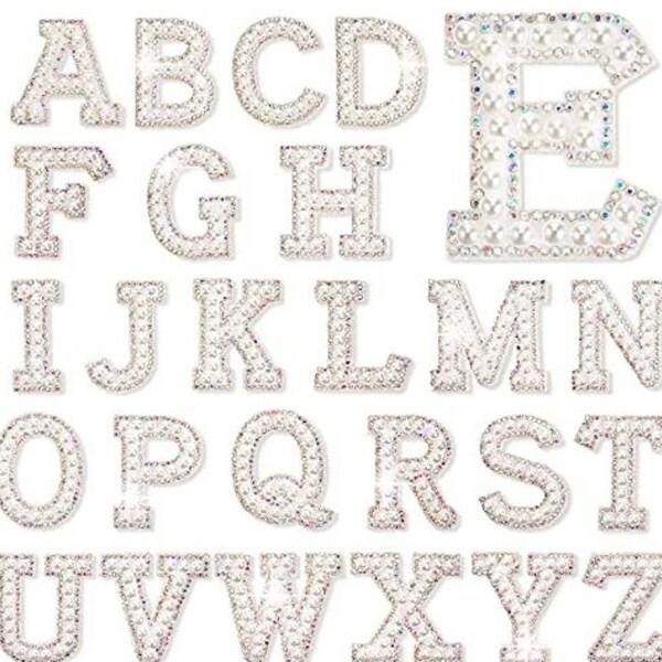 Iron on Letters - Etsy