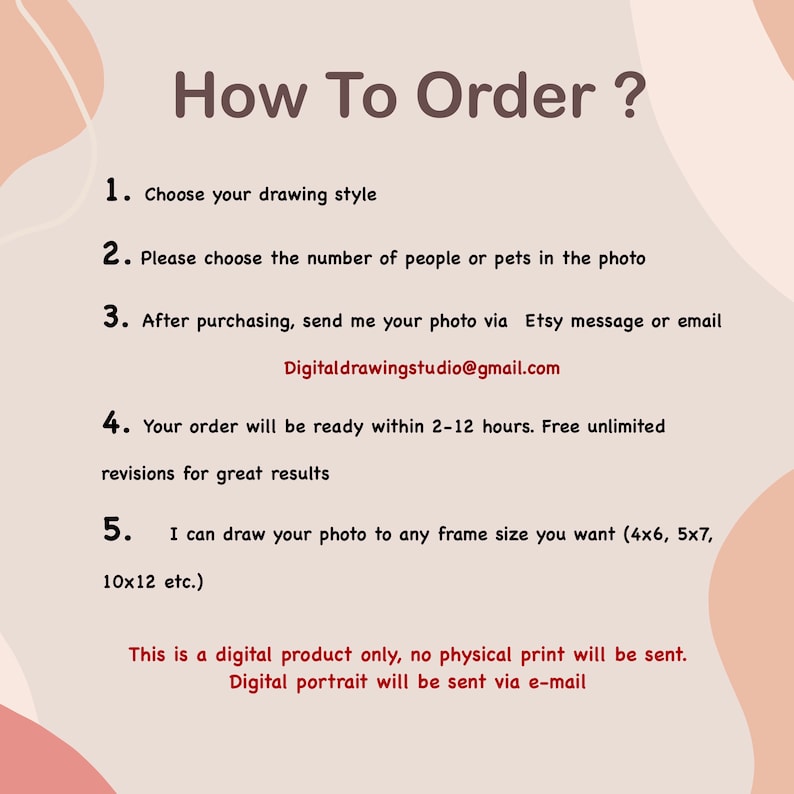 Custom Best Friend Cartoon Portrait: Personalized Illustration (digital ...