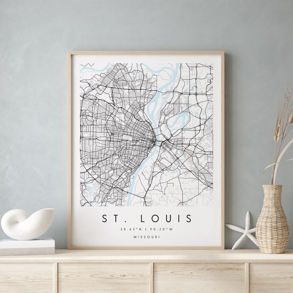 St Louis Poster - Etsy