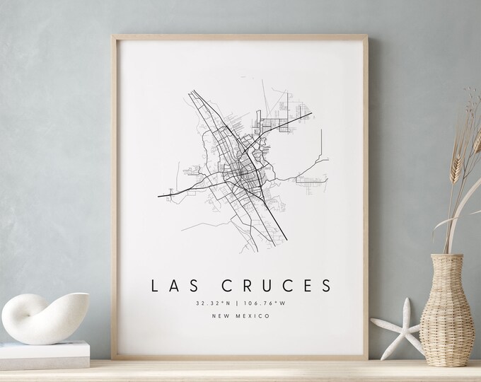 Las Cruces Map, Las Cruces, New Mexico, City Map, Home Town Map, Las ...