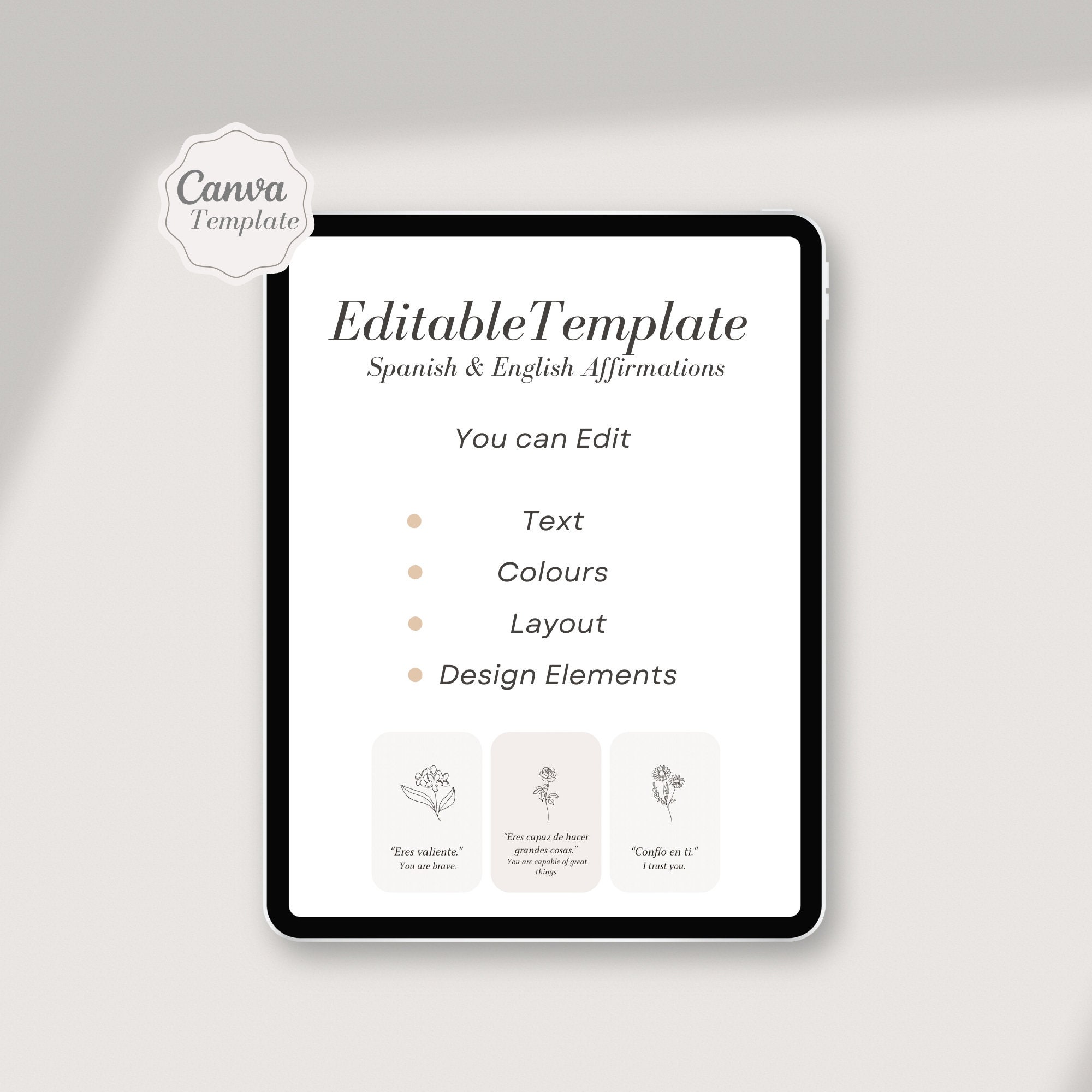 25+ Bilingual Affirmations for Kids, Positive Affirmation Cards English ...