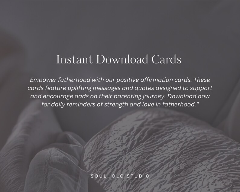 50+ Positive Affirmation Cards for Dad, Mental Health Gift for Dad ...