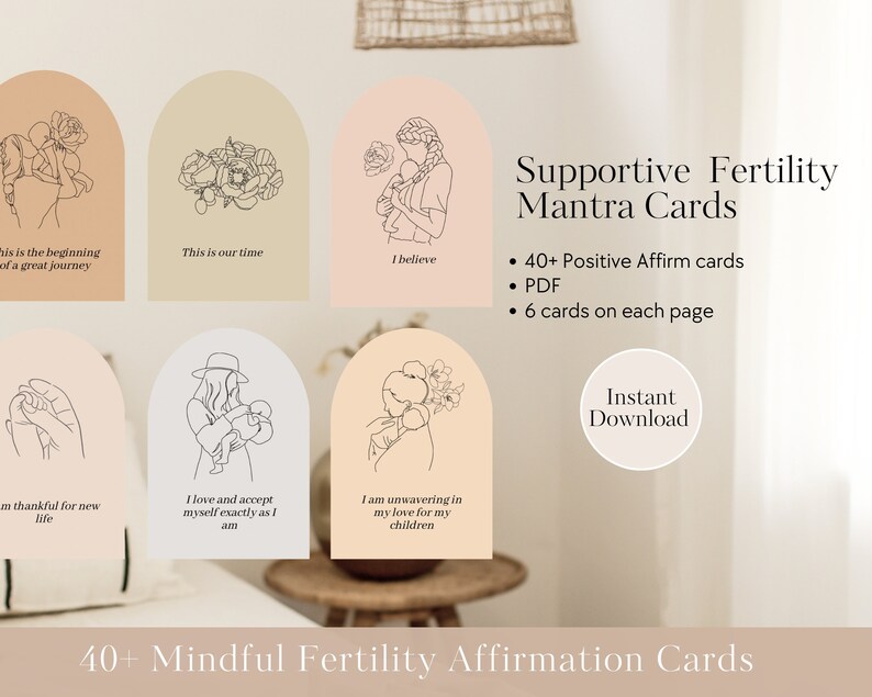 40 Empowering Affirmations for Fertility Struggles, Positive Mantras ...