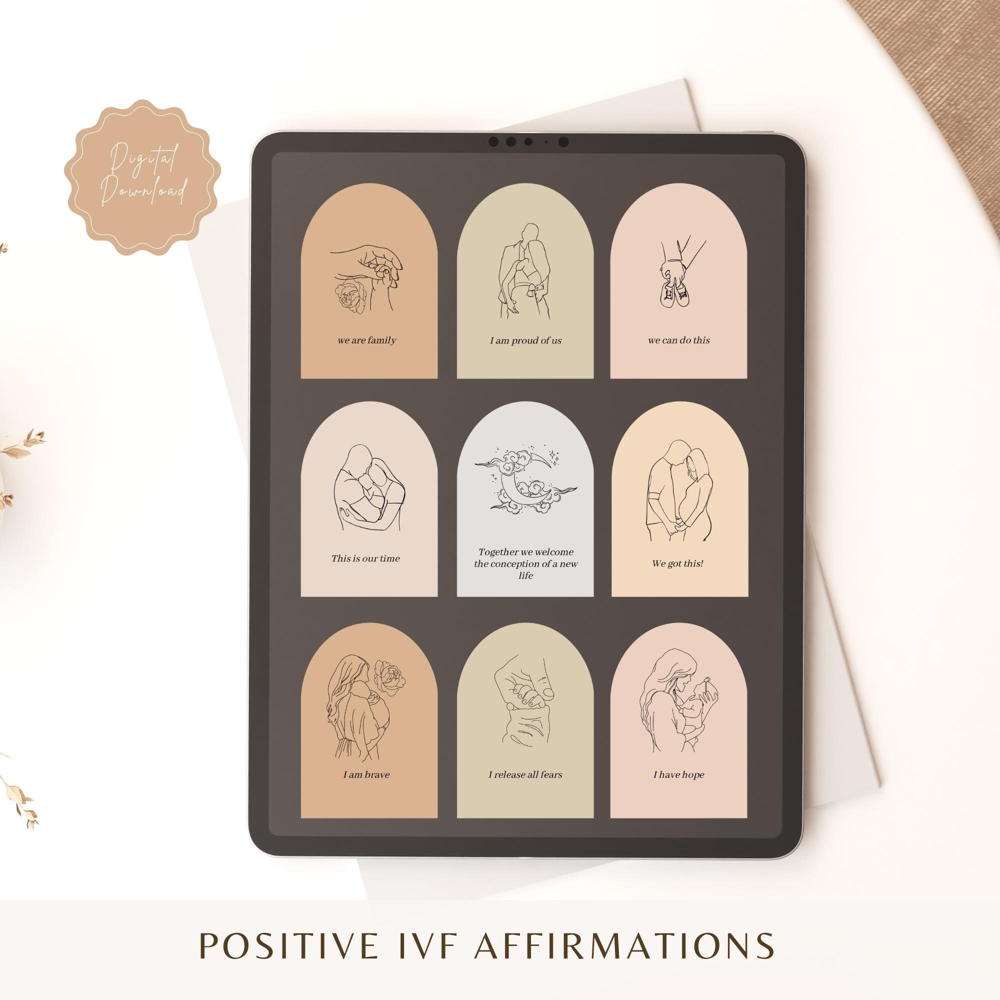 40 Empowering Affirmations for Fertility Struggles, Positive Mantras ...