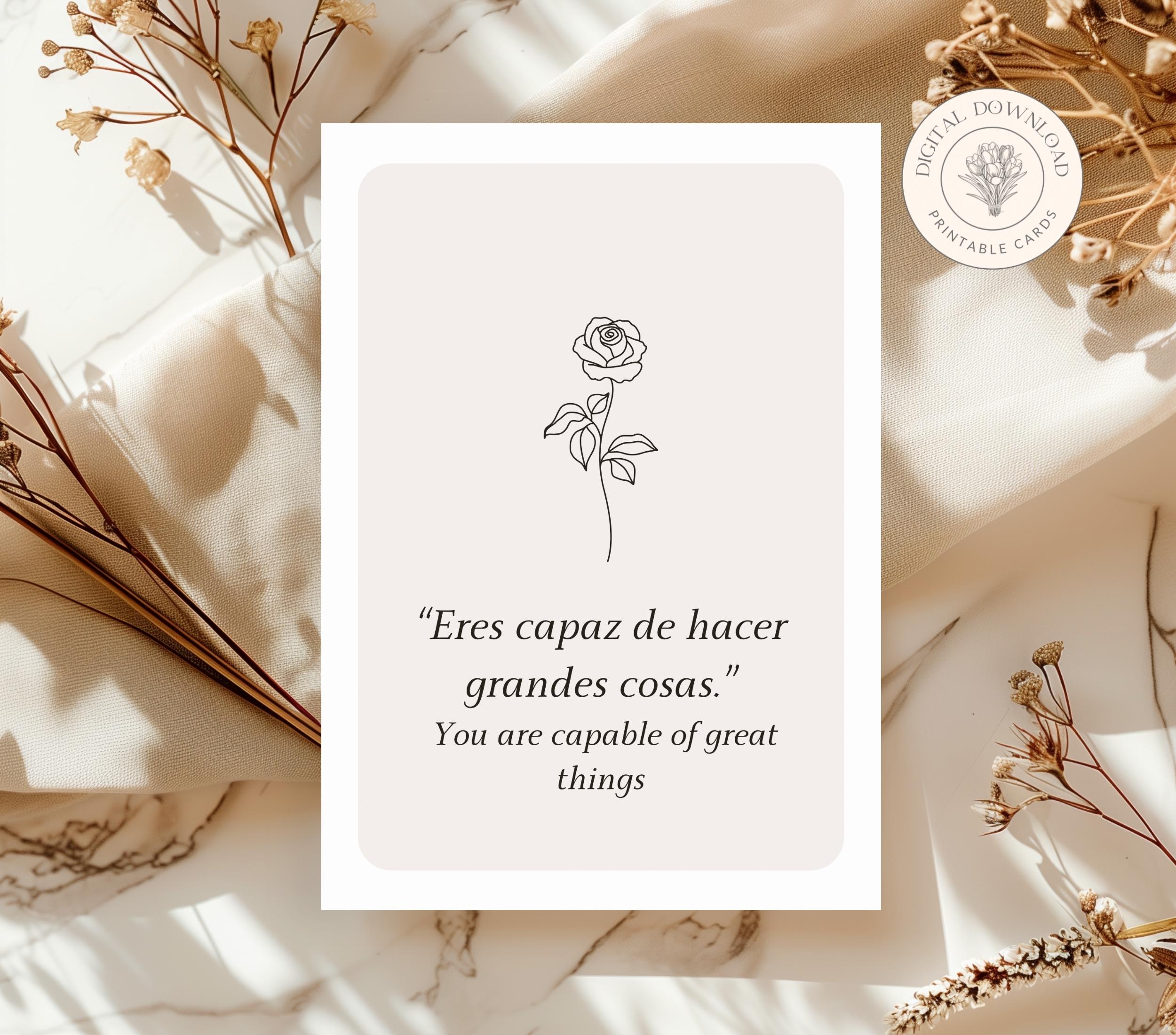 25+ Bilingual Affirmations for Kids, Positive Affirmation Cards English ...