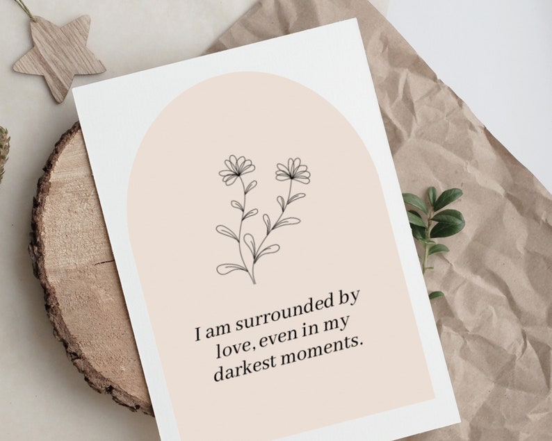 50 Pregnancy Loss Support, Affirmation Cards, Healing After Miscarriage ...