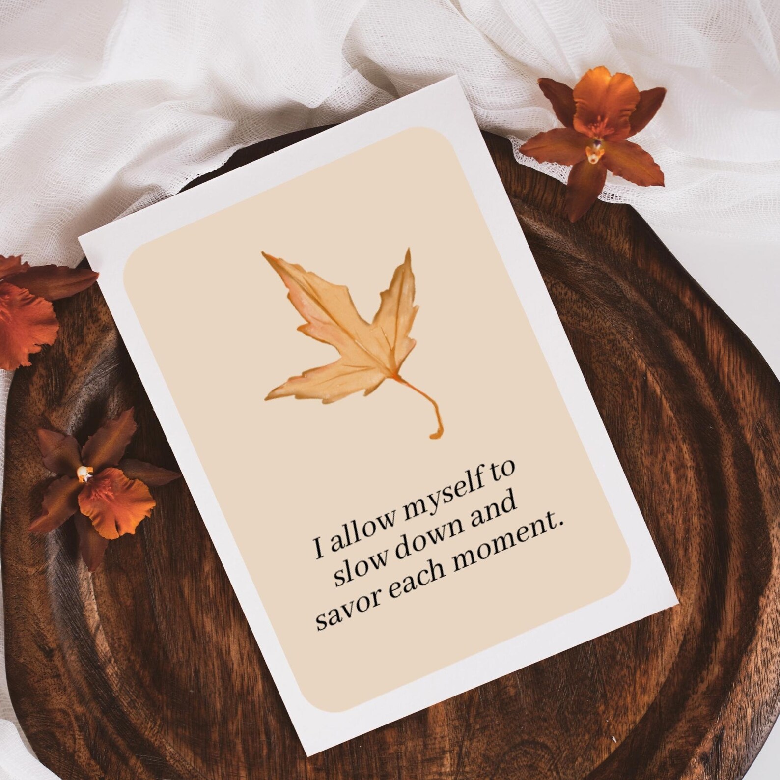 30 Cozy Autumn Positive Quotes, Printable Fall Mantras, Digital ...