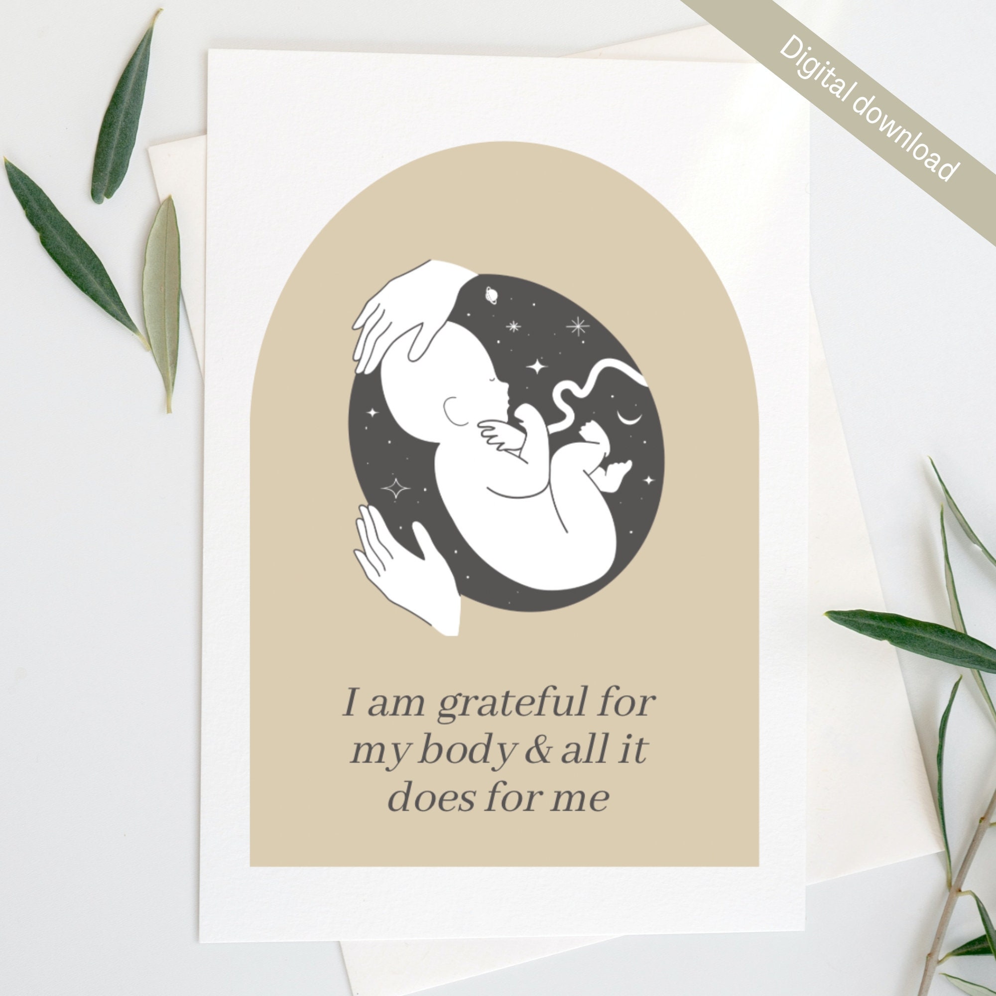 Fertility Affirmation Cards for IVF Moms, Hope and Strength Cards ...