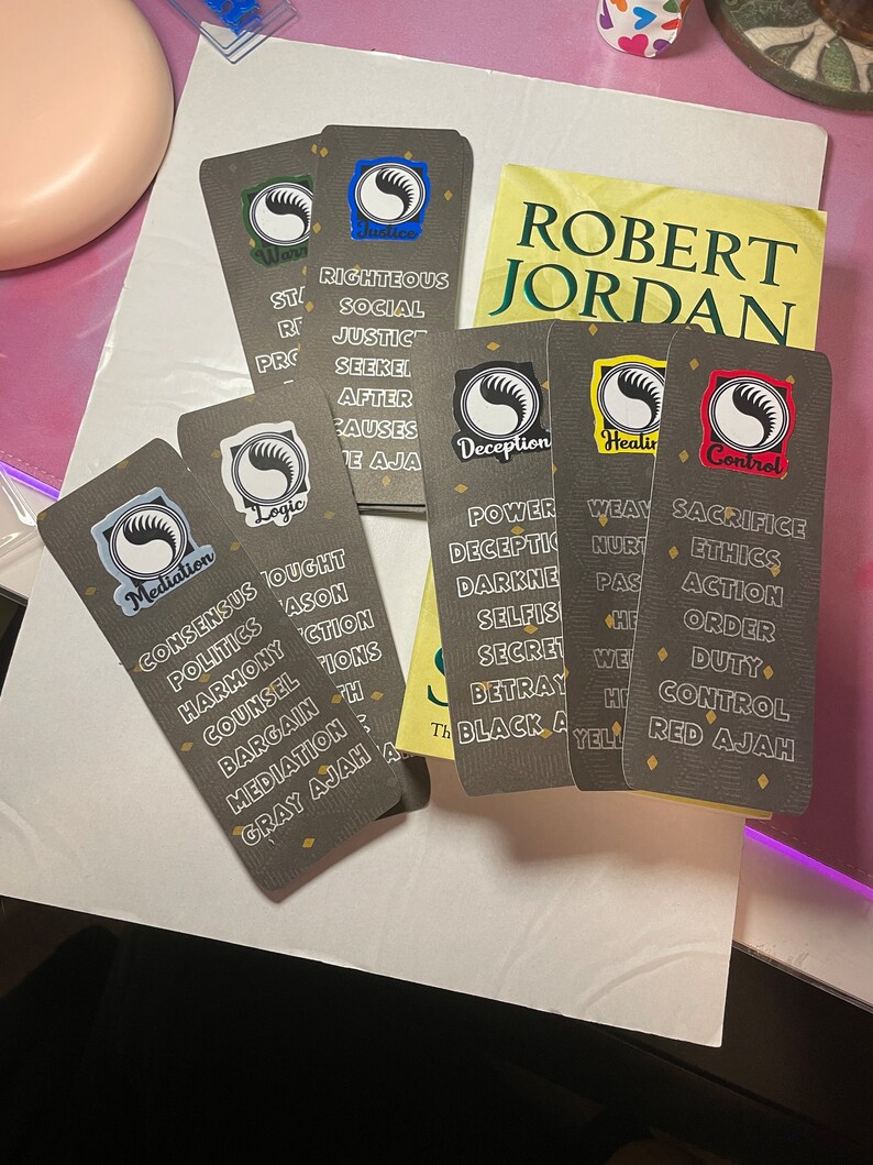 Wheel of Time Book Bookmark, Bookish, Reading, Bookmark, Robert Jordan ...