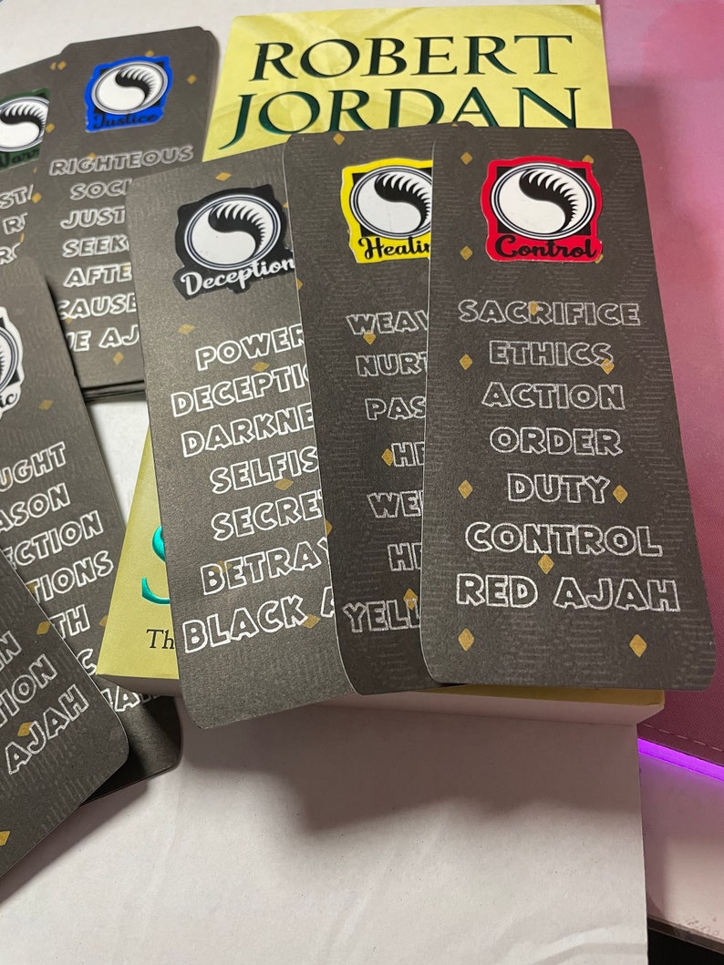 Wheel of Time Book Bookmark Bookish Reading Bookmark - Etsy