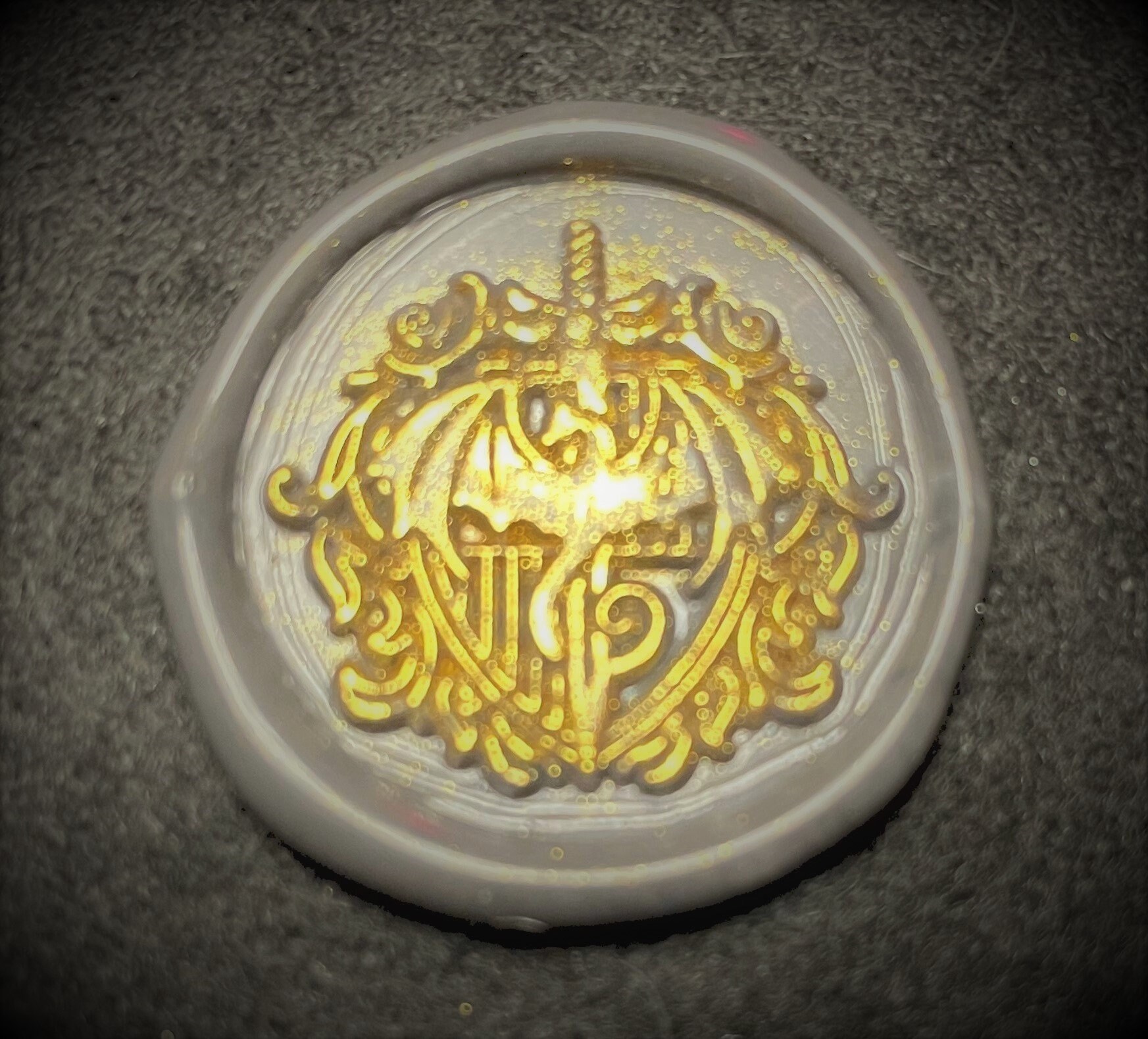 Wheel of Time Book Dragon Reborn Wax Seals, Self Adhesive, Made to ...