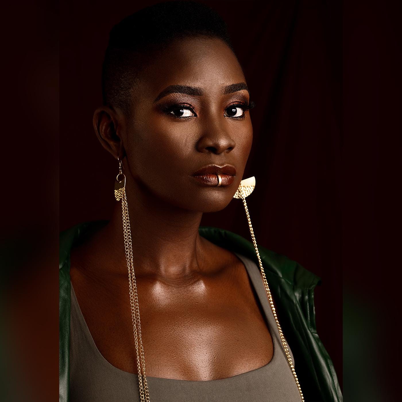 Nala Lip Cuff - No Piercing | Brass - Etsy